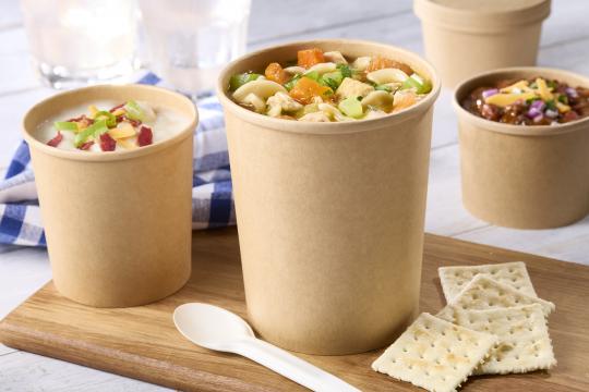 Kraft 32 oz. Paper Soup Cup Sabert
